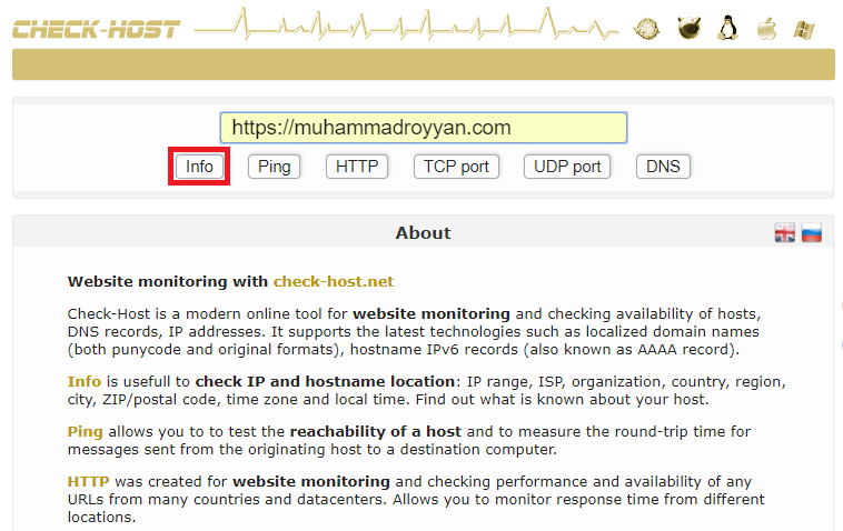 Cara Mengetahui Lokasi Server Hosting Website - RoyyanWeb