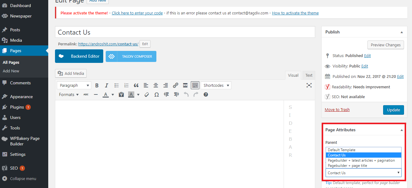 Membuat Contact Form di WordPress Tanpa Plugin - RoyyanWeb